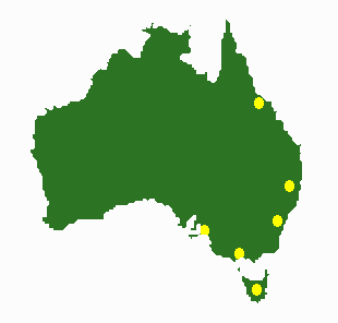 Map of Australia